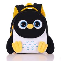 China Penguin Waterproof Kids Backpack 3D Baby Toddler Children School Bag Kindergarten for sale