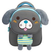 China Cartoon Children Plush Backpack Plush Neoprene Cute Dog Child Bag Kids Gift for sale