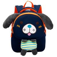 China Cartoon Children Plush Backpack Plush Neoprene Cute Dog Child Bag Kids Gift for sale