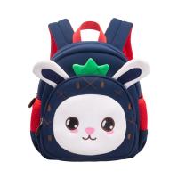 China Rabbit Waterproof Kids Backpack FCS 3D Toddler Kindergarten Children Schoolbag for sale