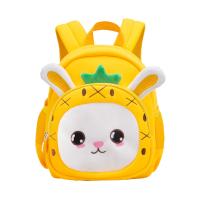 China Rabbit Waterproof Kids Backpack FCS 3D Toddler Kindergarten Children Schoolbag for sale