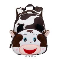 China Cow Waterproof Kids Backpack Cartoon 3D Animal Kindergarten Girls Fashion Schoolbags for sale
