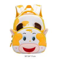 China Cow Waterproof Kids Backpack Cartoon 3D Animal Kindergarten Girls Fashion Schoolbags for sale