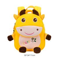 China Cow Waterproof Kids Backpack Cartoon 3D Animal Kindergarten Girls Fashion Schoolbags for sale