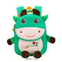 China Cow Waterproof Kids Backpack Cartoon 3D Animal Kindergarten Girls Fashion Schoolbags for sale