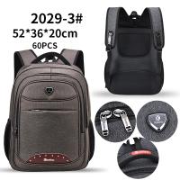 China Male Polyester Nylon Travel Backpack Waterproof 20 Inch Laptop Bag Men for sale