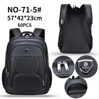 China PU Rucksack Men'S Laptop Leather Bag 23 Inch Backpack 1000g for sale
