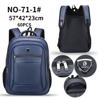 China PU Rucksack Men'S Laptop Leather Bag 23 Inch Backpack 1000g for sale