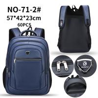 China PU Rucksack Men'S Laptop Leather Bag 23 Inch Backpack 1000g for sale