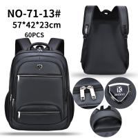 China Pu Leather Retro Business Casual Backpack Male Multifunctional Men'S Business Laptop Bag for sale