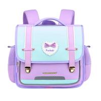 China Orthopedic Leather School Backpacks Boy Girl School Bag Large Capacity for sale