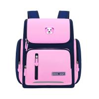 China Primary Leather School Backpacks Boys Girls Kids Orthopedic Mochila 42*32*20cm for sale
