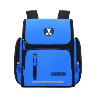 China Primary Leather School Backpacks Boys Girls Kids Orthopedic Mochila 42*32*20cm for sale