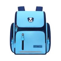 China Primary Leather School Backpacks Boys Girls Kids Orthopedic Mochila 42*32*20cm for sale