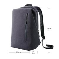 China Polyester Fiber Business Laptop Backpack Waterproof 15.6 Inch Laptop Bag for sale