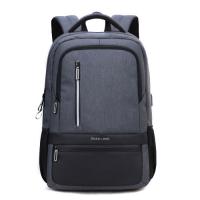 China External USB Charging Backpack Men Laptop Waterproof Nylon School Bags for sale