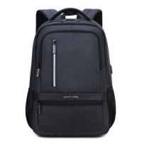 China External USB Charging Backpack Men Laptop Waterproof Nylon School Bags for sale