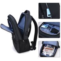 China External USB Charging Backpack Men Laptop Waterproof Nylon School Bags for sale