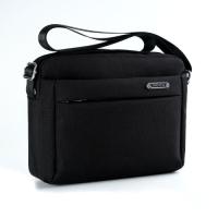 China 3 Colors Men Business Shoulder Bags Waterproof Nylon Casual Black Crossbody Bag for sale