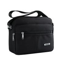 China Canvas Casual Shoulder Messenger Bag Solid Buckle MultiPocket for sale