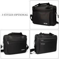 China Portable Leather Laptop Shoulder Bag Waterproof Travel Crossbody Bag Anti Theft for sale