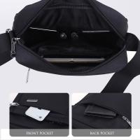 China Oxford Crossbody Shoulder Messenger Bag Waterproof Business Travel Laptop Bag Purse for sale