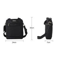 China Polyester Lightweight Nylon Messenger Bag With Handle Waterproof for sale