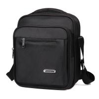 China Solid Mens Canvas Shoulder Bags Buckle Casual Portable Multi Pocket Crossbody Bag for sale