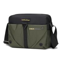 China Men Shoulder Messenger Bag Multi Pockets Travel Crossbody Bag Causal Handbag for sale