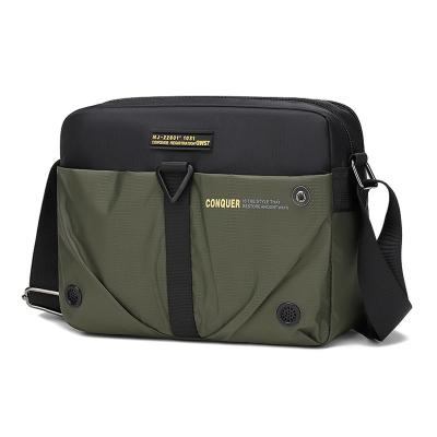 China Men Shoulder Messenger Bag Multi Pockets Travel Crossbody Bag Causal Handbag for sale