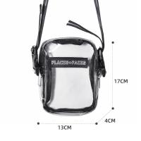 China Places Faces Fashion Fanny Pack ODM Clear PVC Side Bag for sale