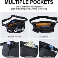 China Large Capacity Fashion Fanny Pack Multiple Pockets For Hiking for sale