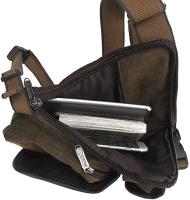 China Tactical Cycling Canvas Drop Leg Bag Hiking Waist Pack For Men Women for sale