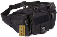 China Molle Tactical Waist Bag Military Waist Pack For Outdoors Walking Running Hiking Camping for sale