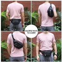 China Women Men Fashion Fanny Pack / Waterproof Waist Bag For Travel Running Walking Hiking for sale