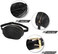 China Crossbody Fashion Fanny Pack PU Leather Waterproof Belt Bag for sale