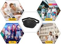 China Crossbody Fashion Fanny Pack PU Leather Waterproof Belt Bag for sale