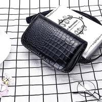 China Crocodile Small Crossbody Fanny Pack Pu Leather Purses With Cell Phone Pockets for sale