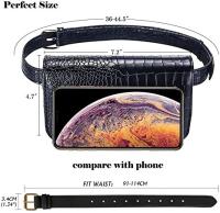 China Crocodile Small Crossbody Fanny Pack Pu Leather Purses With Cell Phone Pockets for sale