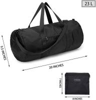 China 28 Inches Sports Duffle Bags Foldable Gym Bag For Men Women Lightweight for sale