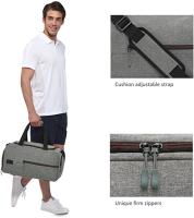 China Weekender Sports Duffle Bags Water Resistant With Shoe Compartment for sale