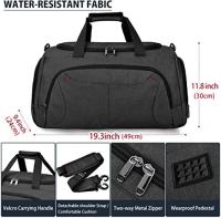 China Duffle Large Waterproof Swimming Bags With Shoes Compartment Weekender Overnight Bag for sale