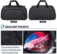 China Duffle Large Waterproof Swimming Bags With Shoes Compartment Weekender Overnight Bag for sale