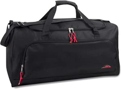 China 55Liter 24 Inch Lightweight Canvas Duffle Bags For Men Women for sale