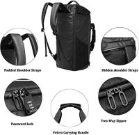 China Waterproof Sports Duffle Bags Travel Weekender Overnight Bag With Shoe Compartment for sale