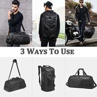 China Waterproof Sports Duffle Bags Travel Weekender Overnight Bag With Shoe Compartment for sale