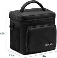 China Oxford Insulated Cooler Bags For Men With 2 Reusable Cooler Bag Ice Packs for sale