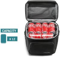 China Oxford Insulated Cooler Bags For Men With 2 Reusable Cooler Bag Ice Packs for sale