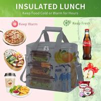 China 24 Can Large Insulated Cooler Bags Collapsible Leakproof Rolling Tote Cooler for sale