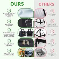 China 24 Can Large Insulated Cooler Bags Collapsible Leakproof Rolling Tote Cooler for sale